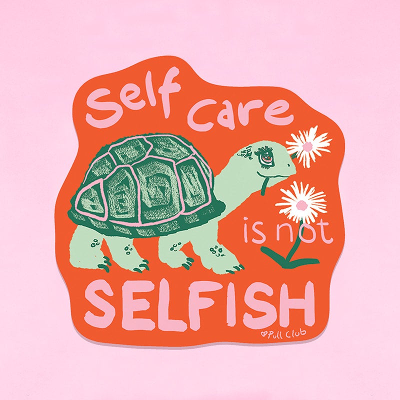 Sticker - Self Care | Pull Club Studio